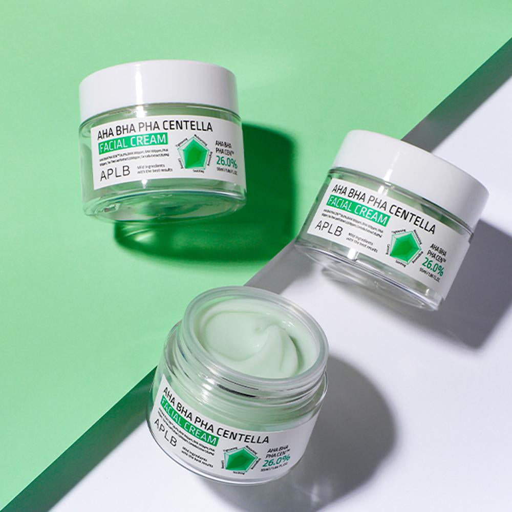 Aplb Aha Bha Pha Centella Facial Cream 55ml | THE GLOW SHOP – The Glow ...